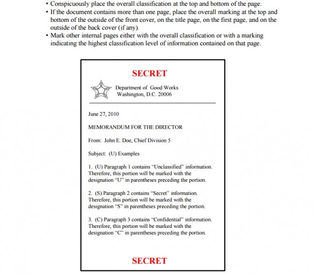 Updated: Only 2 Hillary Clinton Emails ‘Bore Marking Indicating ...