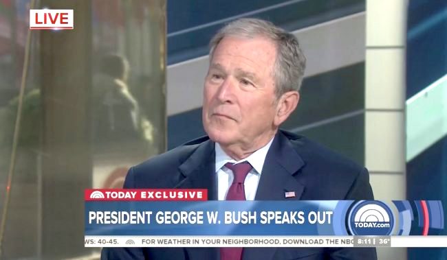 The Most Important Thing President Bush Told The Today Show Was Largely ...