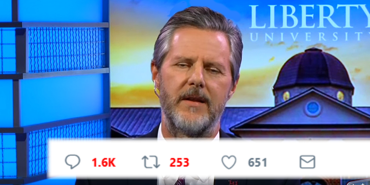 Jerry Falwell Jr. Tweeted About Jeff Sessions and the Internet ...