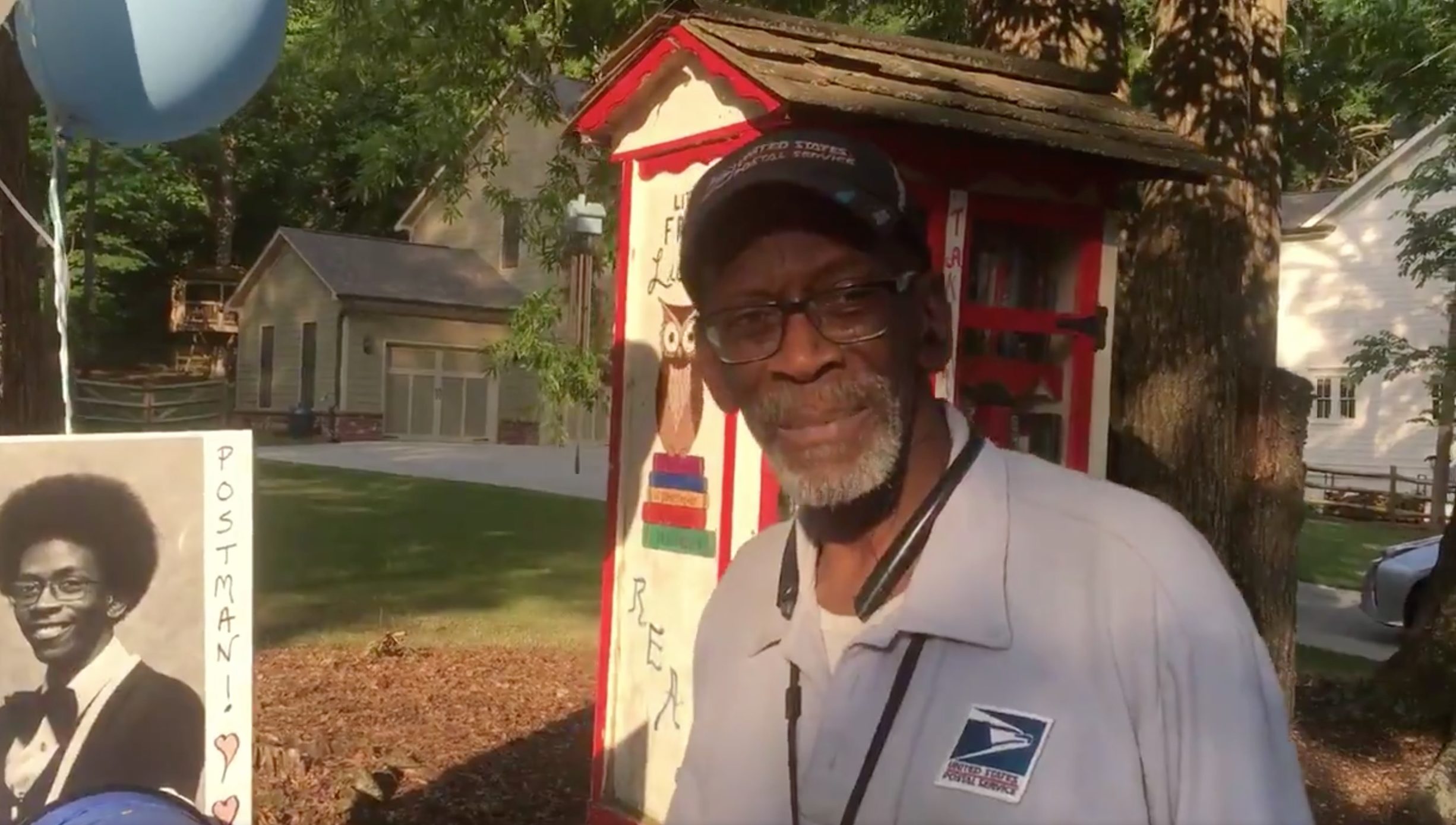 Retiring Mailman Floyd Martin Goes Viral After Heartwarming Sendoff