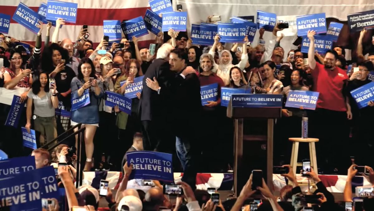 Bernie Sanders Endorses Cenk Uygur's Congressional Run