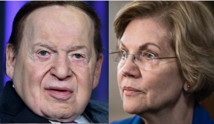 Elizabeth Warren Buys Ad In Sheldon Adelson's Paper