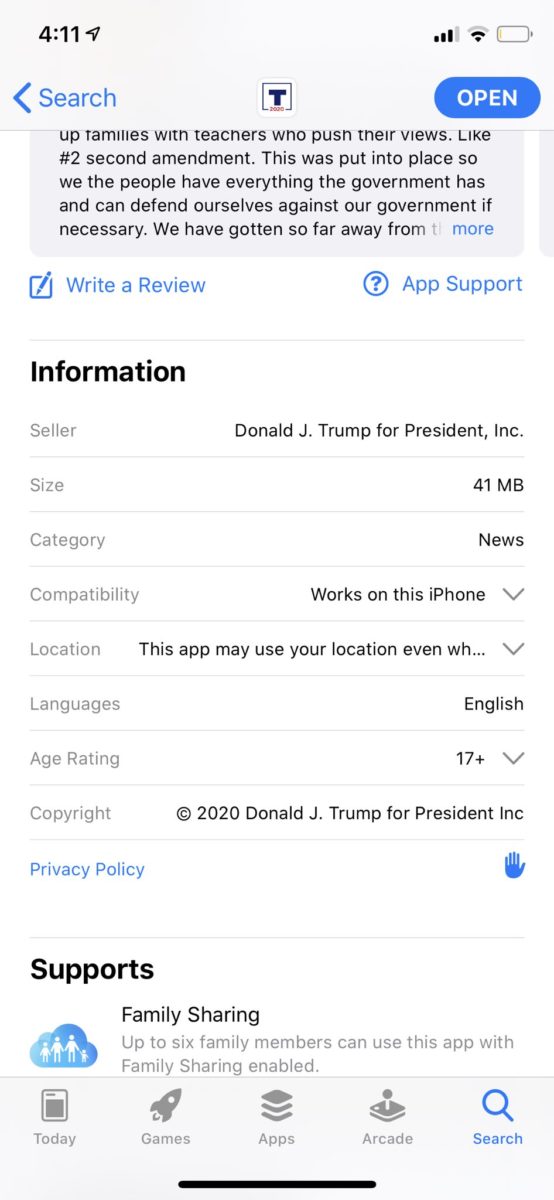 Trump Launches App Telling Fans To Share ‘News’ to Earn Points, Biden ...