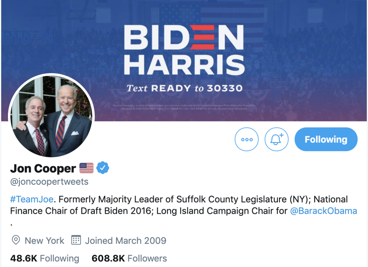 Who is Jon Cooper, Resistance Twitter Star?