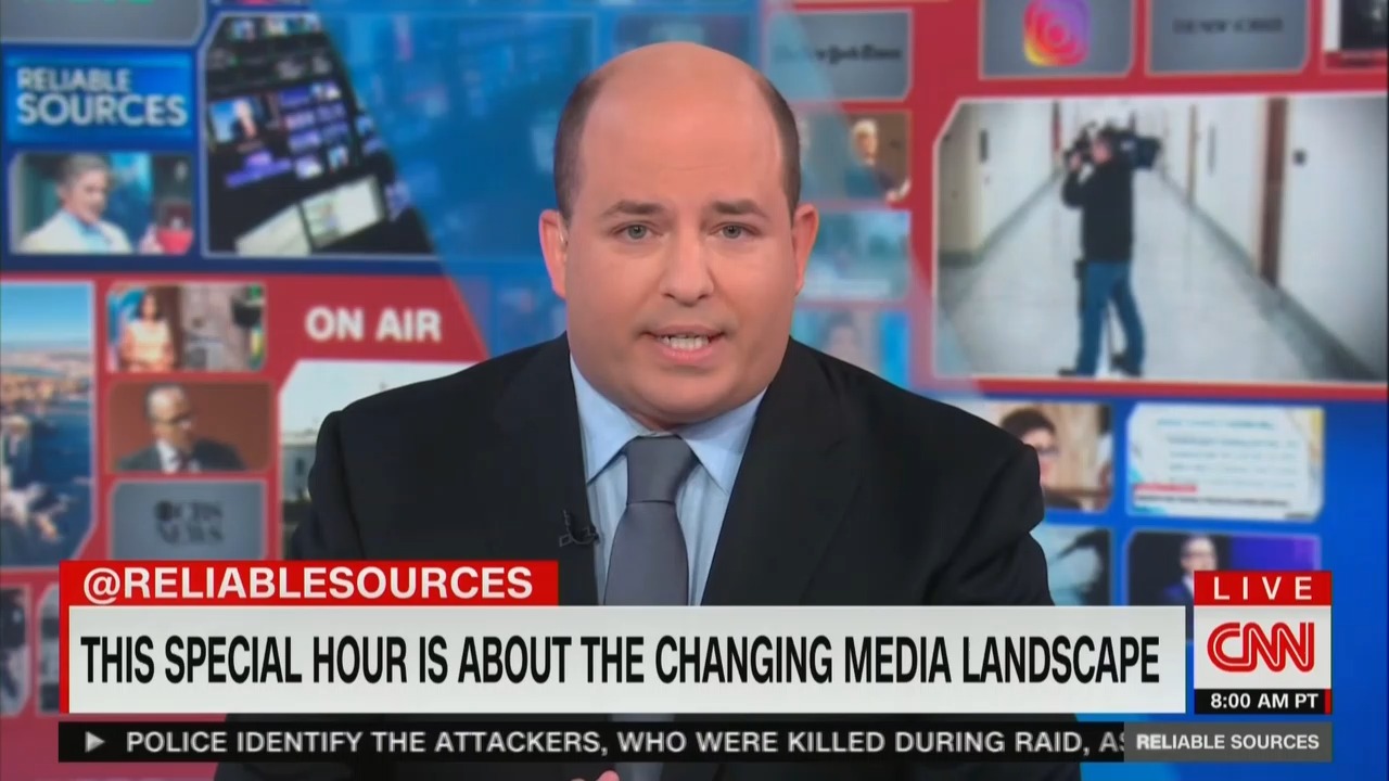 Brian Stelter's Last Episode of Reliable Sources Ratings