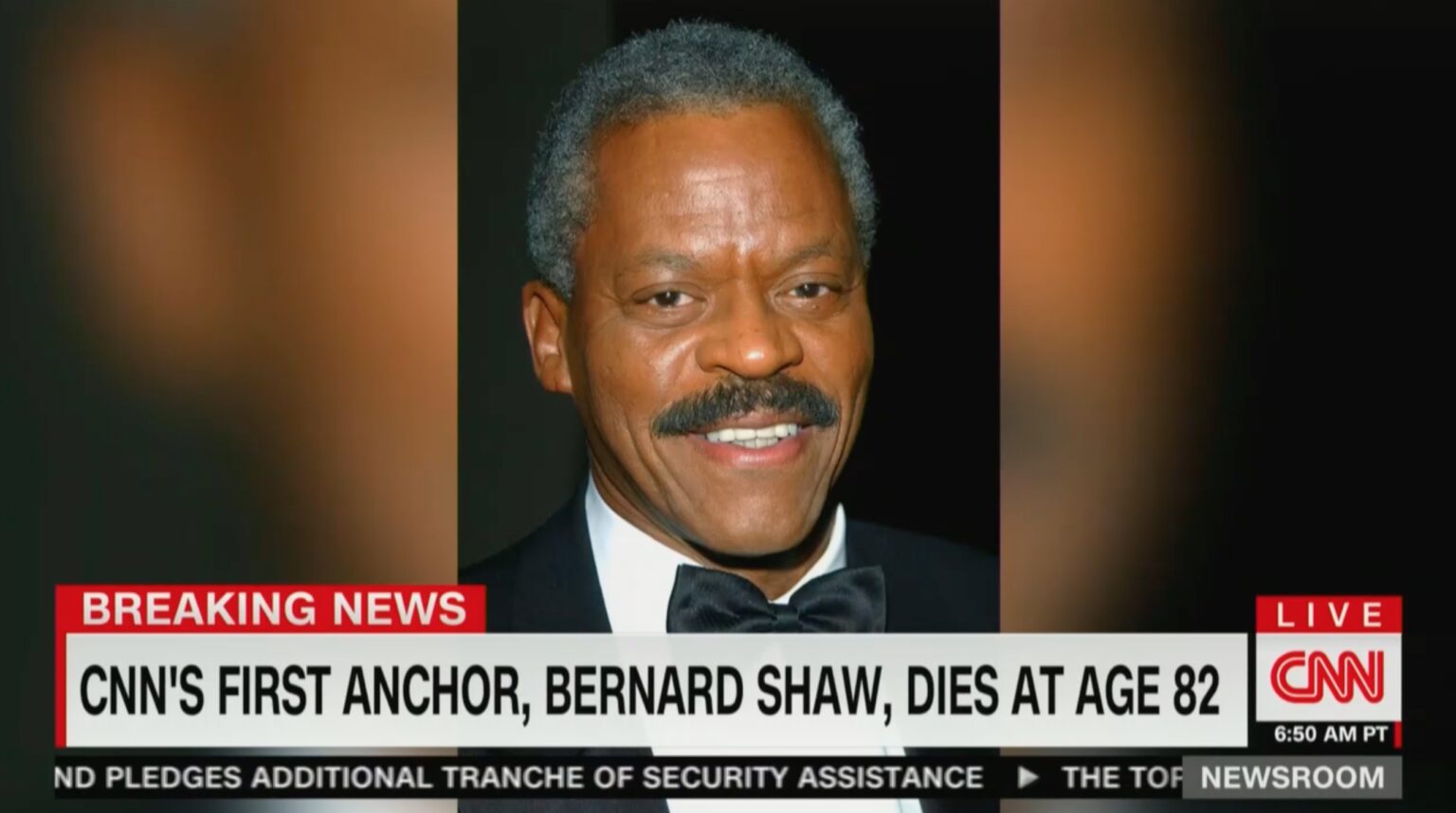 Reporters Mourn for CNN's Bernard Shaw After His Passing