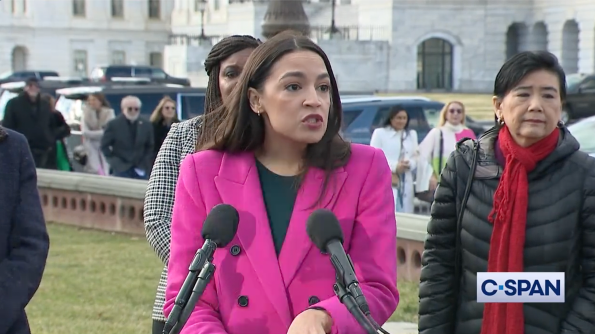 AOC Loses It on Protestors Following Her Out of Movie Theater