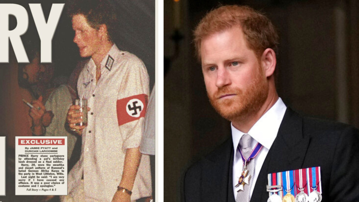 Prince Harry Blames William and Kate For 2005 Nazi Costume
