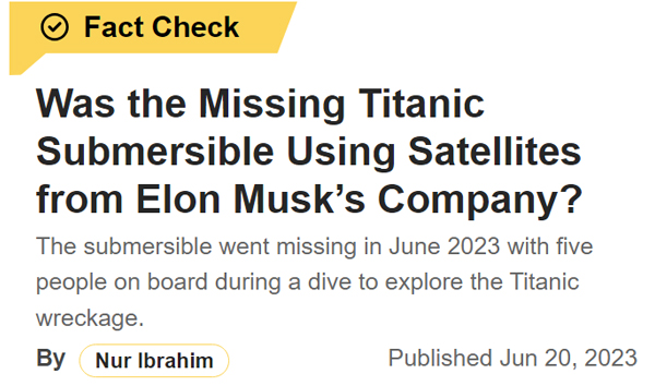 Snopes Changes Rating on Musk, Missing Sub From True to False