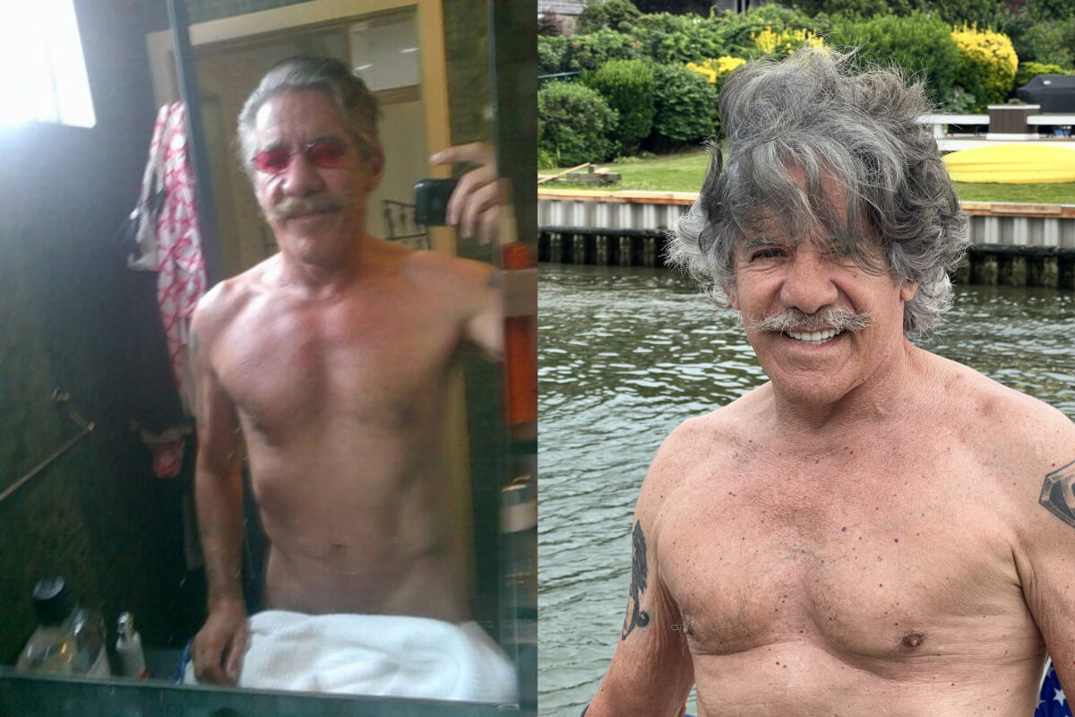 Geraldo Rivera Strips Off Yet Again to Commemorate Departure From 'The ...