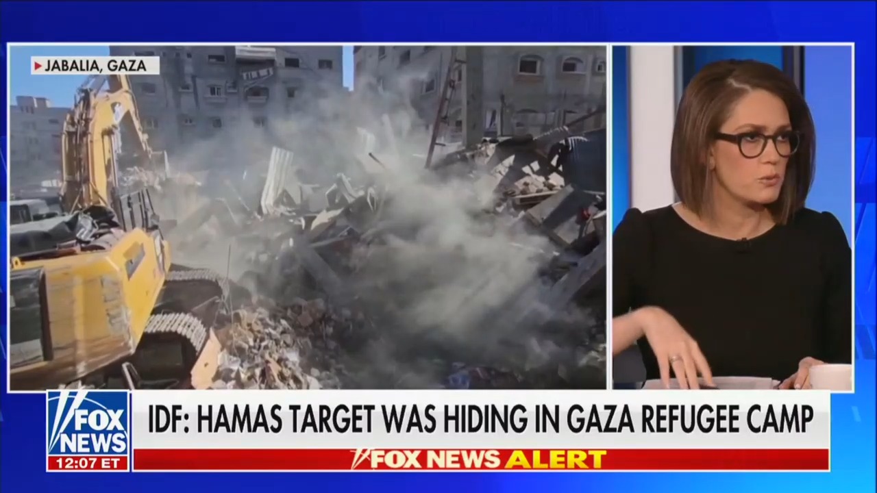 In a month dominated by coverage of the Israel-Hamas War, Fox News came ...