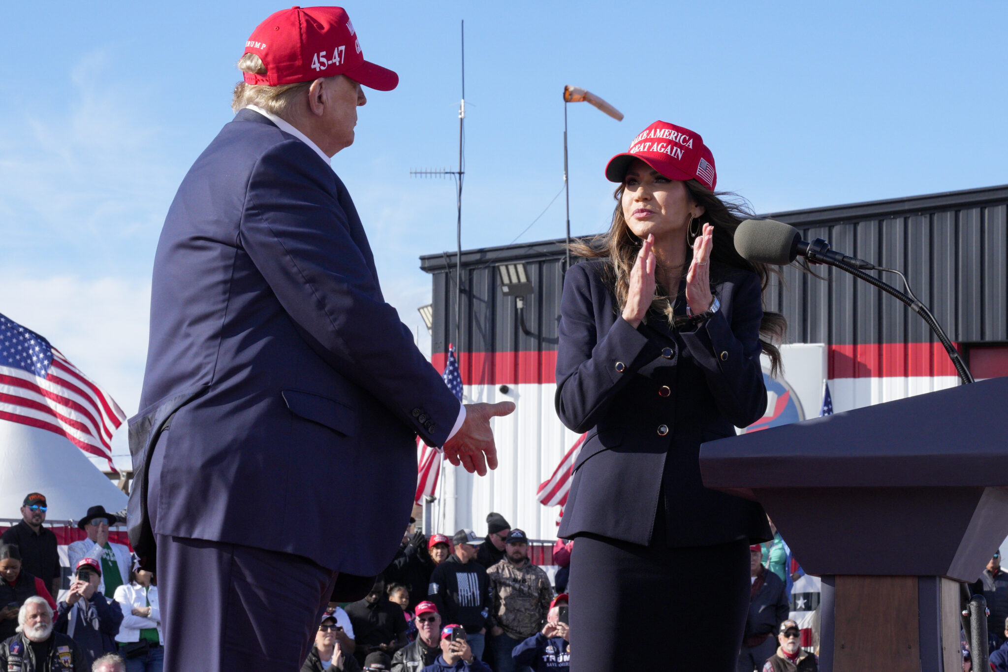 Kristi Noem's Allies Fire Back at Trump White House