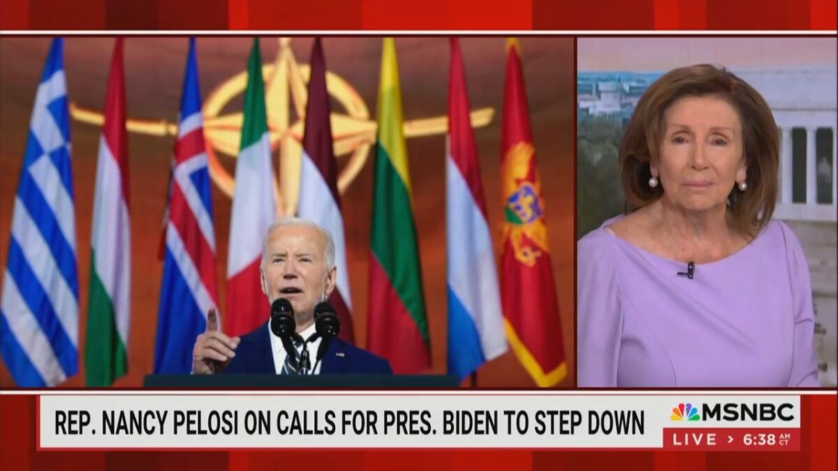 Nancy Pelosi Cries Fake News On NYT Coverage of Biden Quote