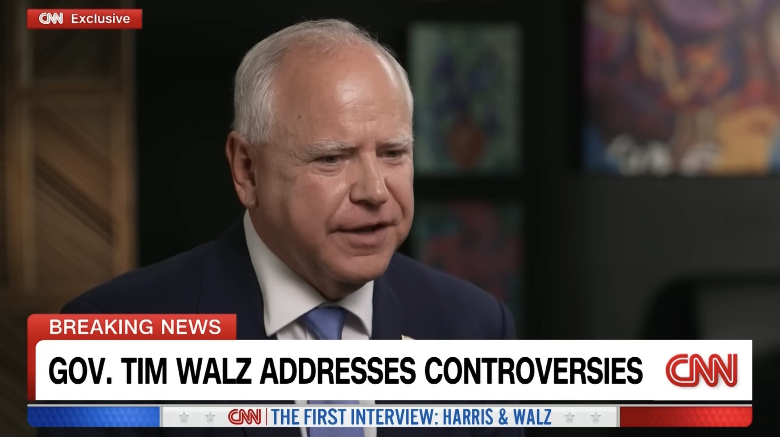 Tim Walz Will Lose the Debate If He Puts Up His CNN Interview Performance