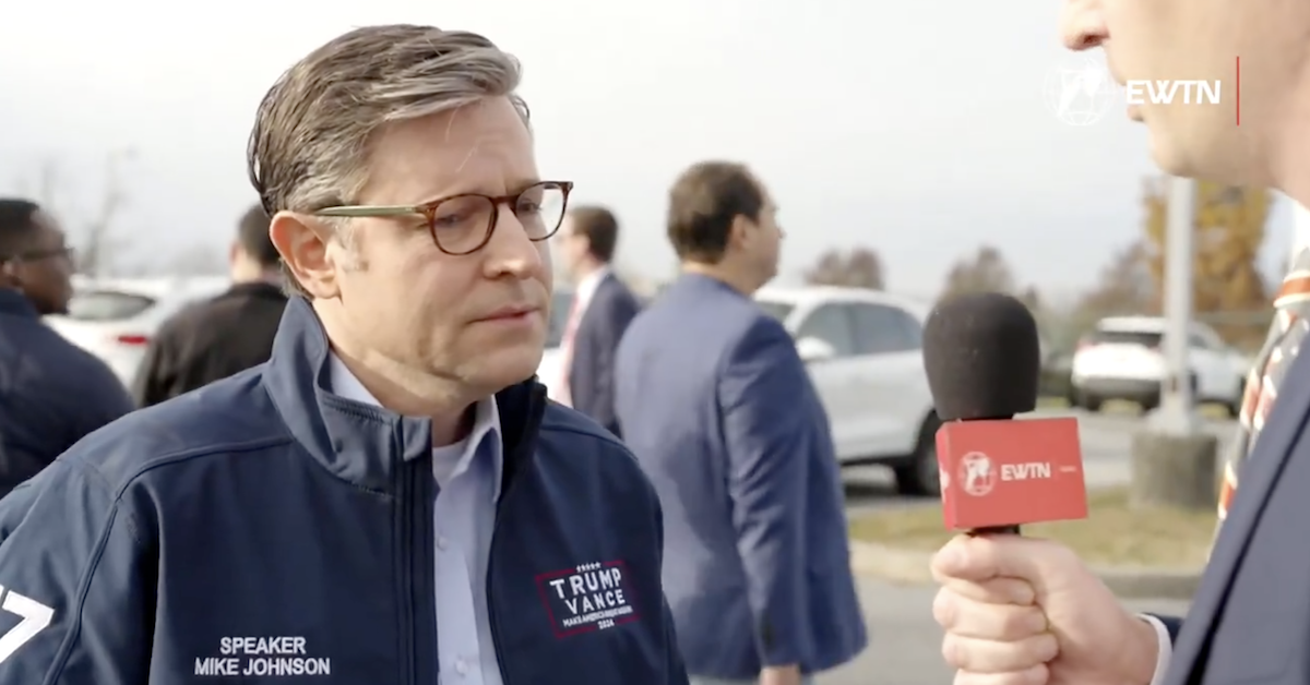 Mike Johnson Tells Voters 'Calm Down' On Certifying Election