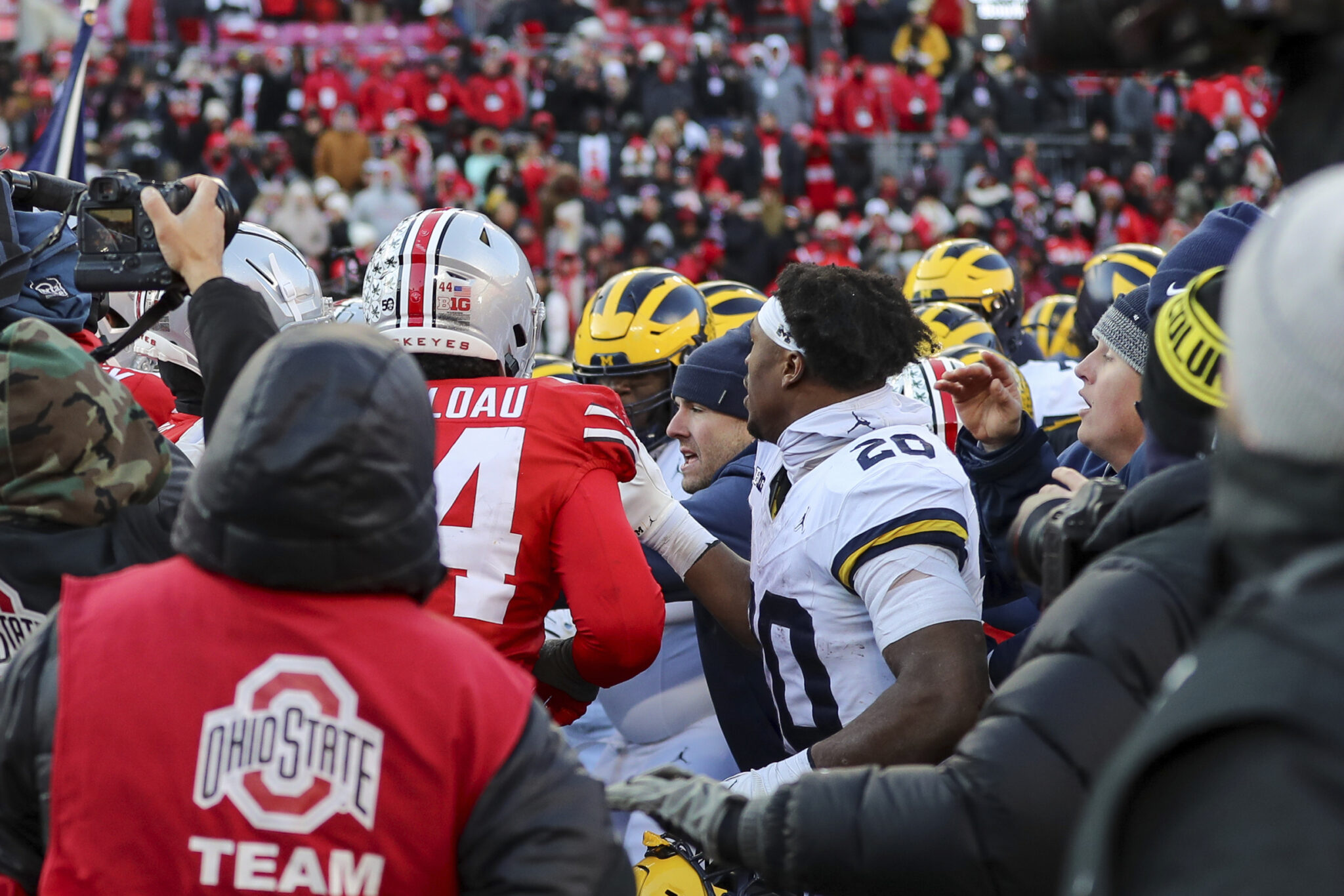 Michigan, Ohio State Both Fined $100K for Brawl