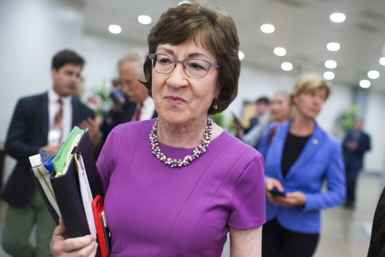 Trump Lashes Out at Republican Susan Collins Over Votes
