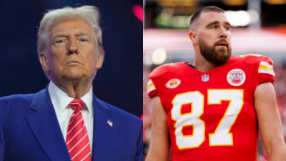 Trump Praises Travis Kelce Even Though He Hates Taylor Swift