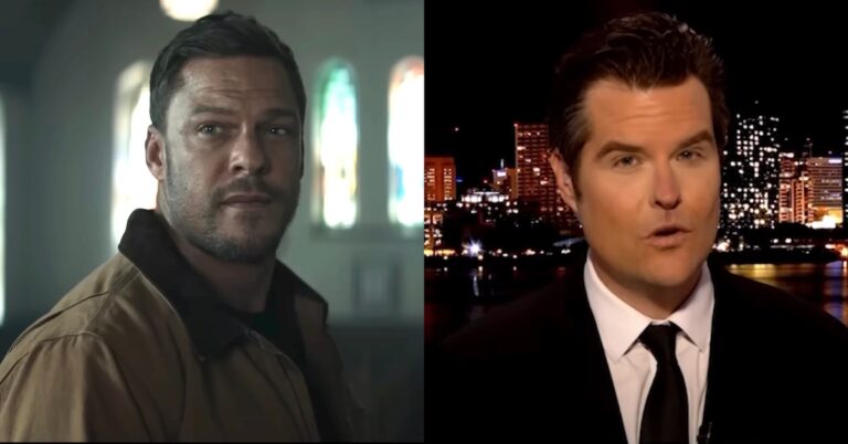 Matt Gaetz, Reacher's Alan Ritchson Fire Shots At Each Other