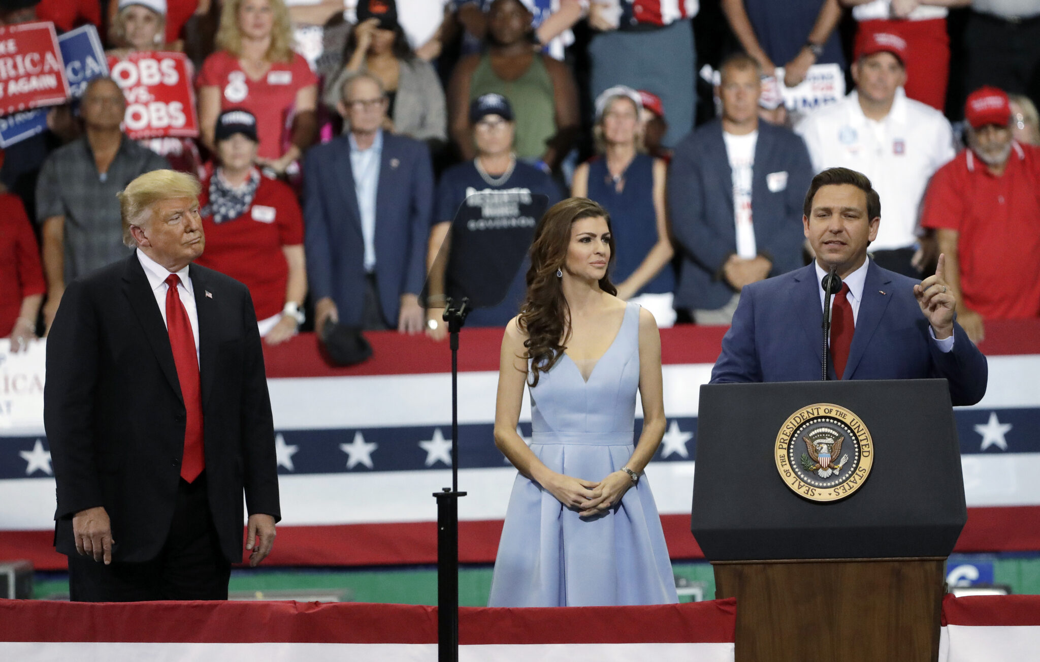 Casey DeSantis Teases Run Against Trump-Endorsed Byron Donalds