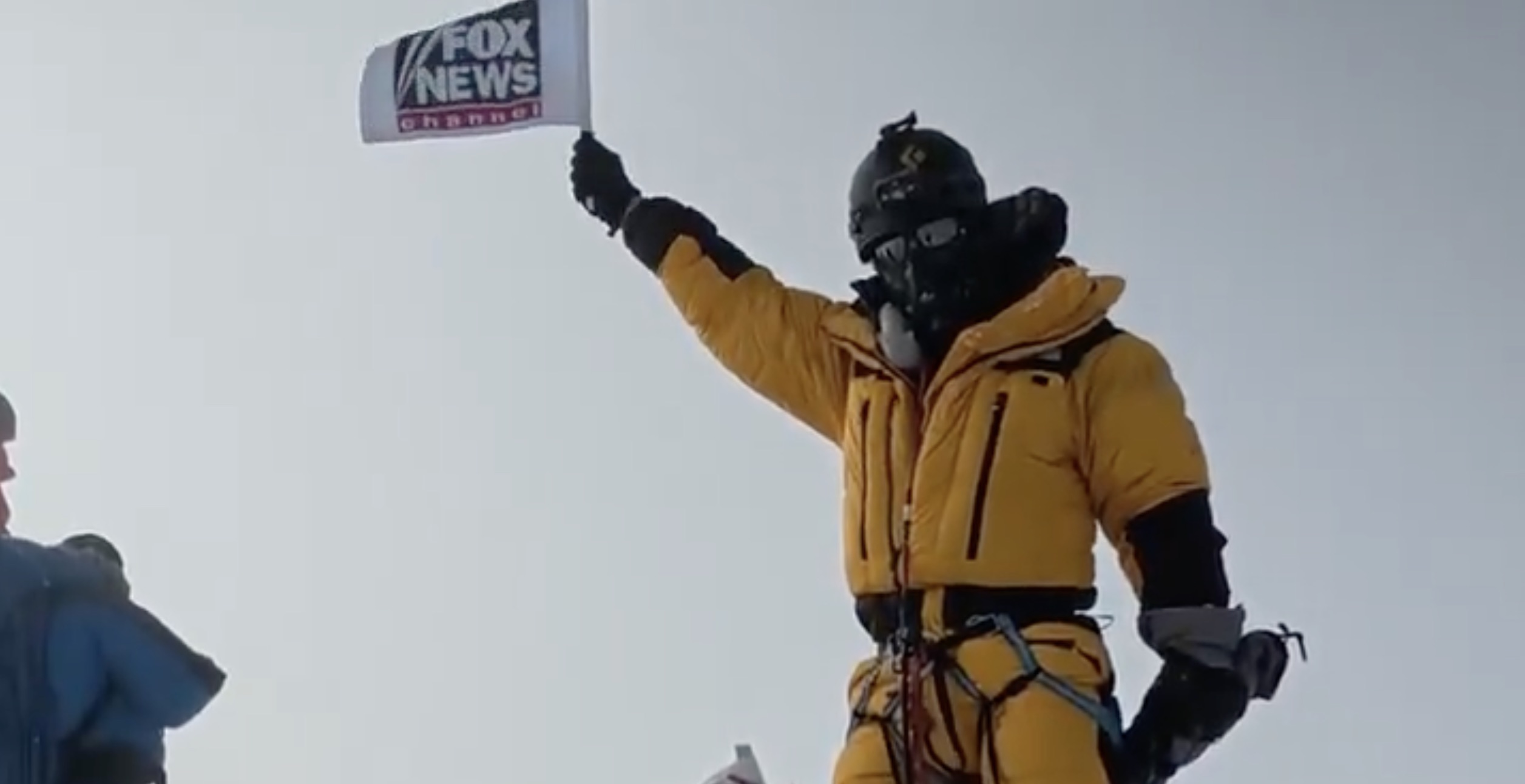 Mike Tobin Climbs Everest — Plants Network Flag at Summit