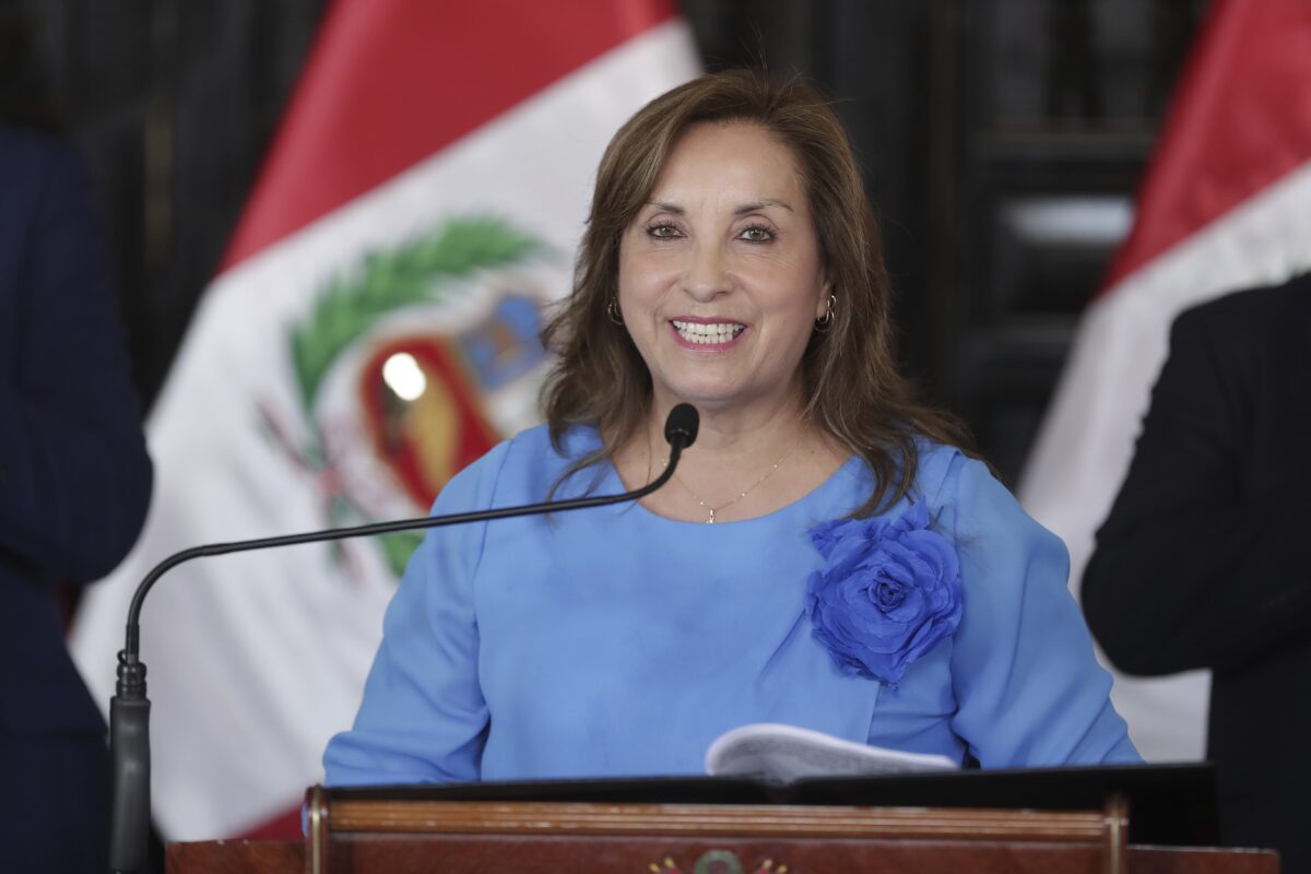 Unpopular Peruvian President Doubles Her Own Salary