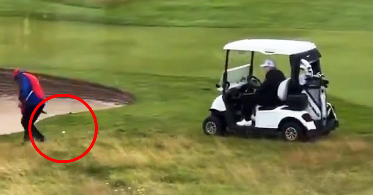 Did Trump Get Caught Cheating at Golf? New Video Sparks Qs