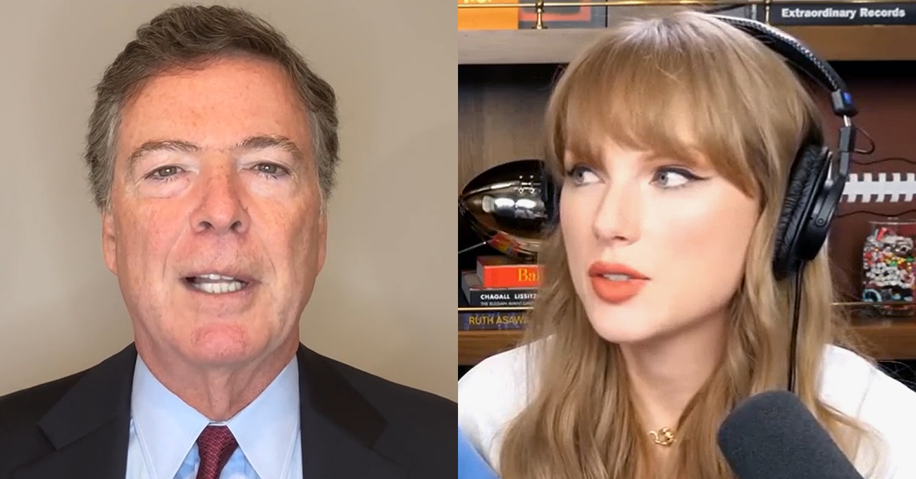 James Comey's 'Cringe' Taylor Swift Vid Goes Viral With MAGA