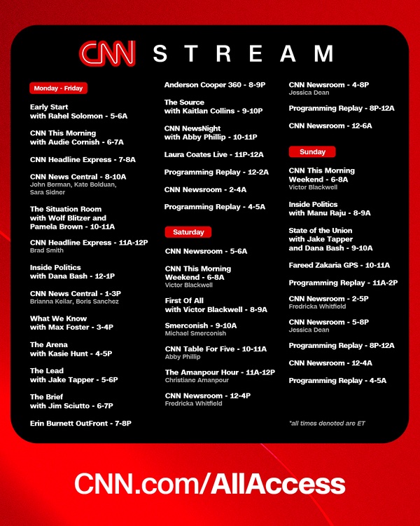 CNN Launches $6.99 'All Access' Subscription Service