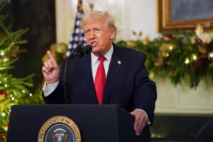 Trump to Democrats: 'Enjoy What May Be Your Last Merry Christmas!'