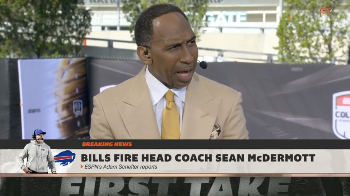 Stephen A Smith Rips Buffalo Bills for Firing Sean McDermott