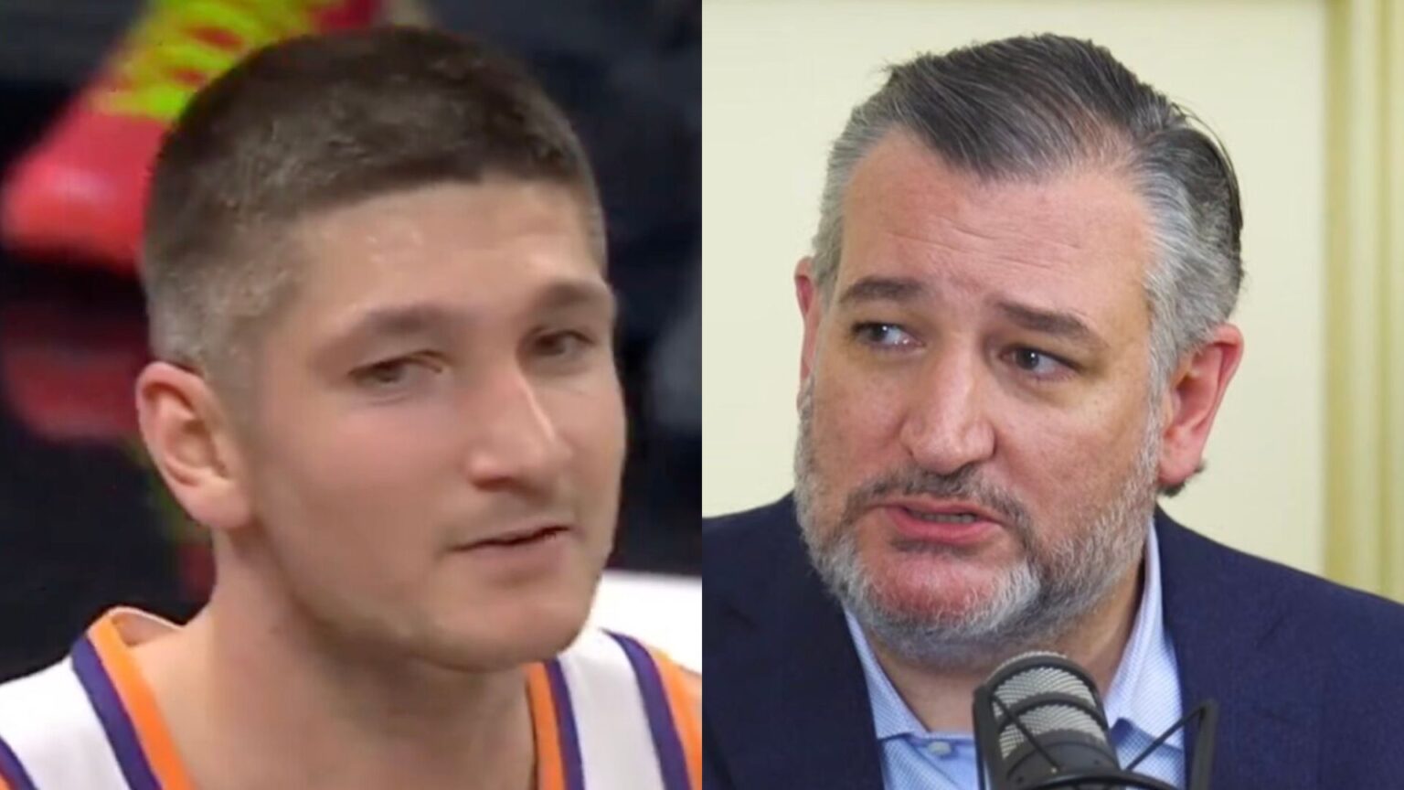 Announcer Points Out Grayson Allen's Resemblance to Ted Cruz