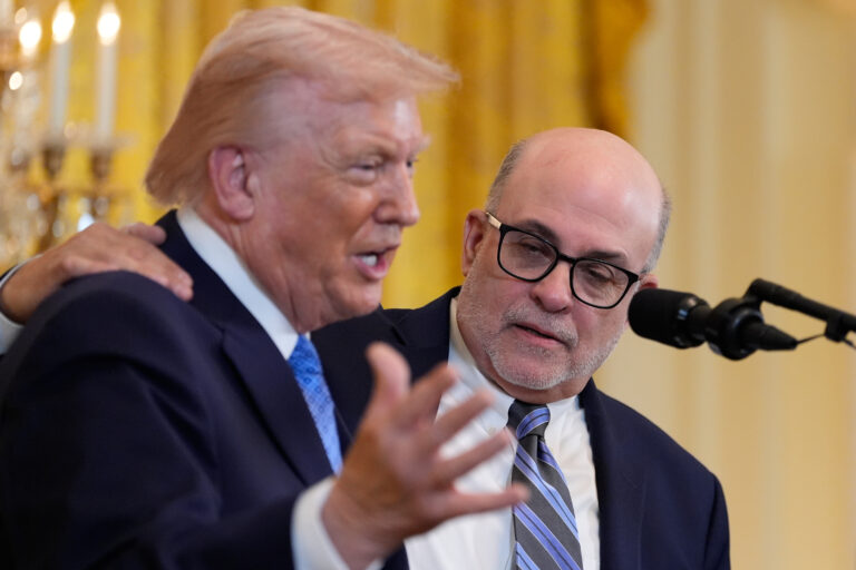 Trump Defends Mark Levin In Feud With 'Jealous' Megyn Kelly