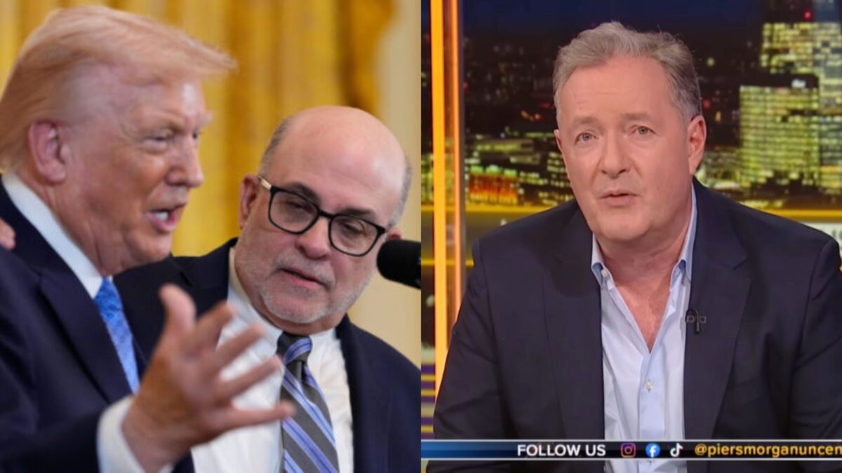 'Straight Up Piece of Sh*t' Mark Levin Rages at Piers Morgan